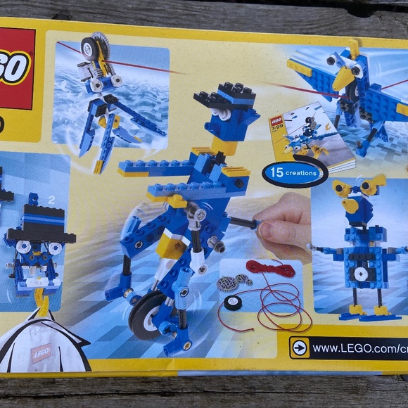 Lego | Toys | Lego Vintage 490 Inventor Motion Madness Set Brand New ...